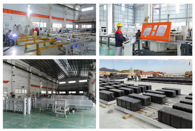 Floating Pontoon Floating Dock Pile Guide Aluminium 6061 T6 Material ...